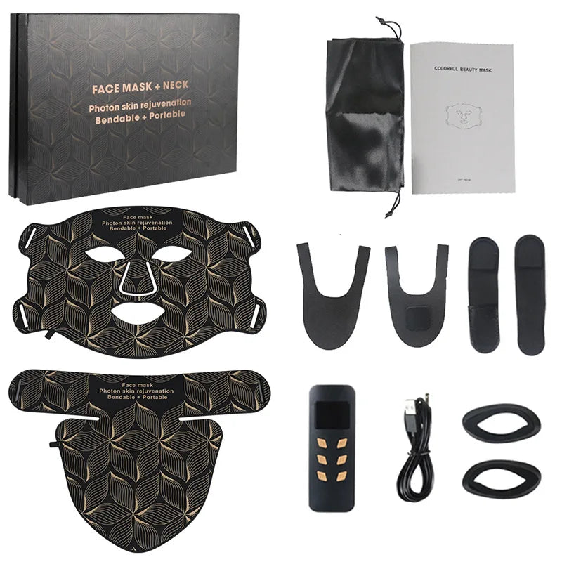 LED Red & Near-Infrared Face Mask | At-Home Light Therapy – Château ...