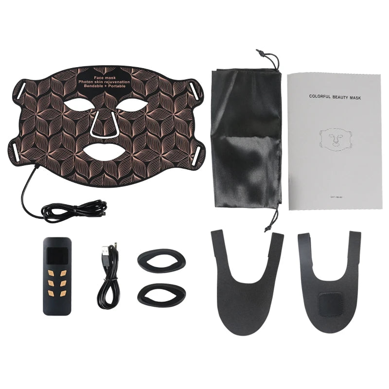 LED Red & Near-Infrared Face Mask | At-Home Light Therapy – Château ...